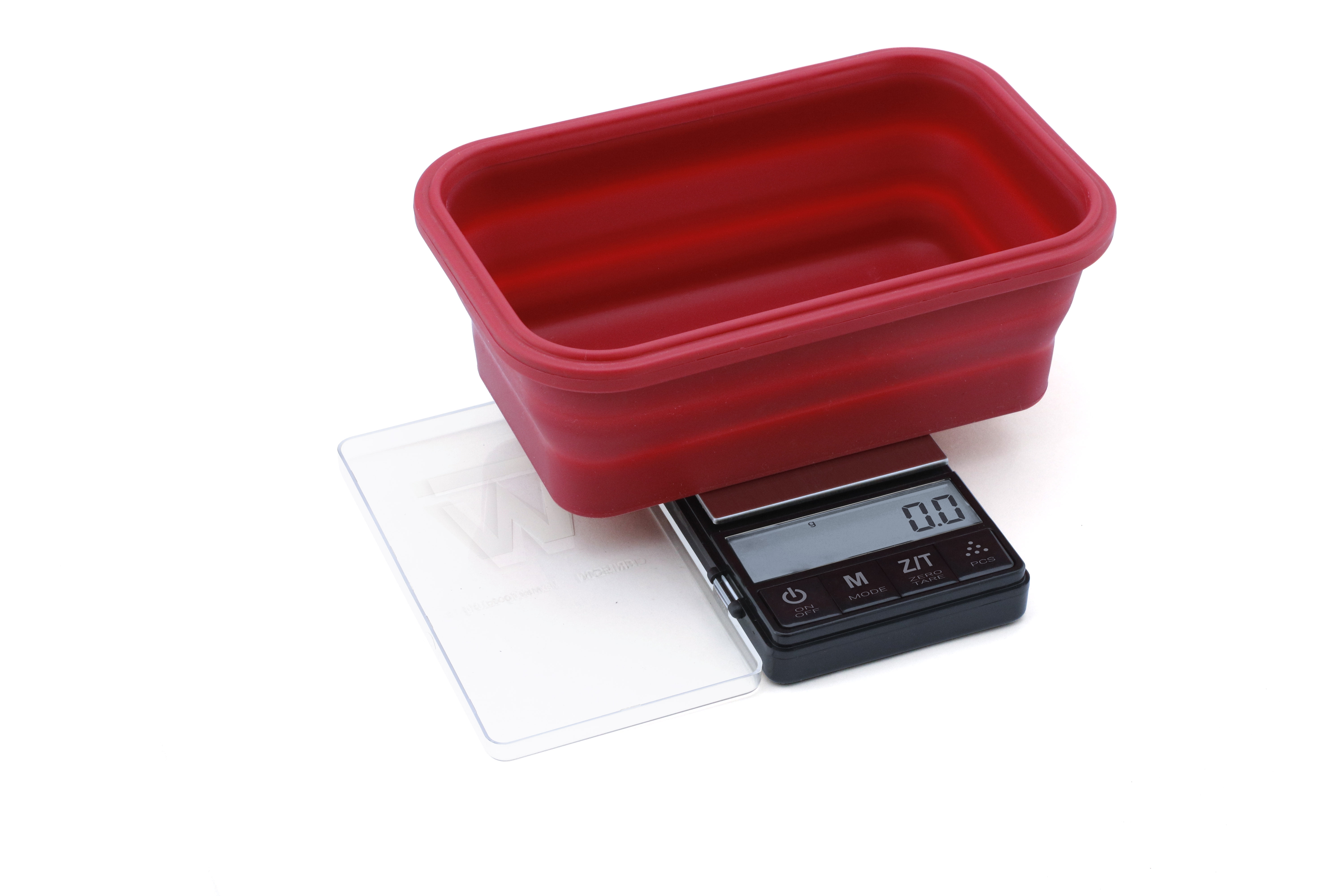 CRIMSON Collapsible Bowl Scale 1000g x 0.1g Black (Bowl: Red) - Walmart ...