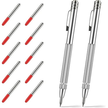 Double Pointed Scriber, Metal Scribe Tool Carbide Scribe Steel Point ...