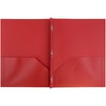 JAM Paper Plastic 2 Pocket School POP Folders with Metal Prongs ...