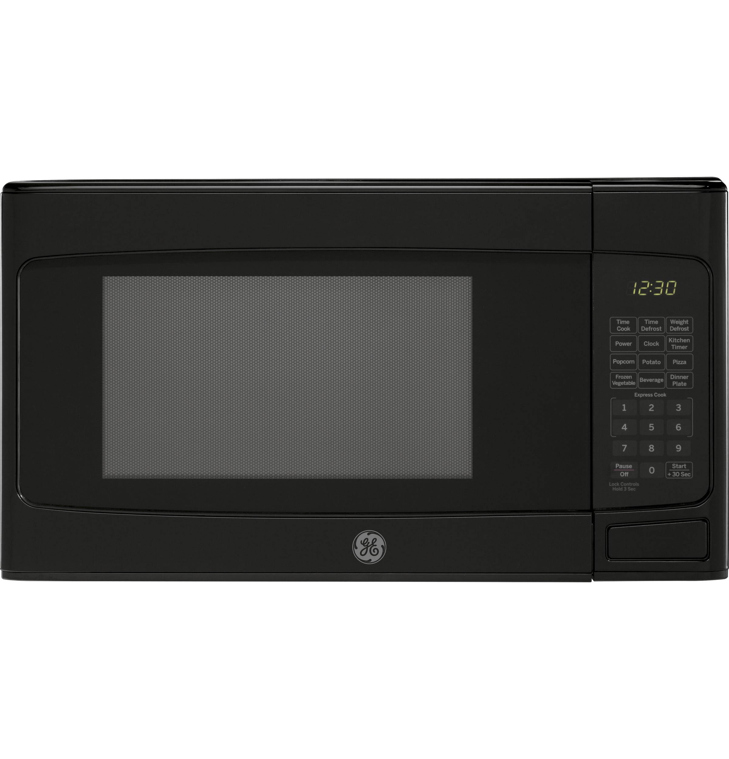 GE® 1.1 Cubic Foot Capacity Countertop Microwave Oven, Black ...