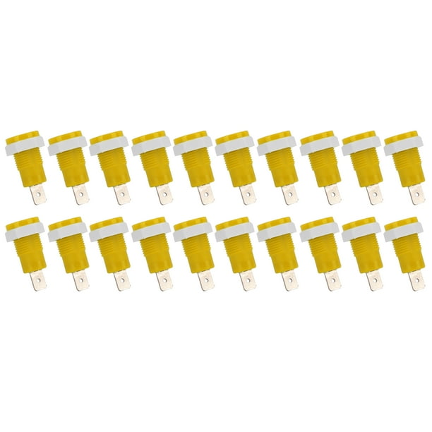 Banana Female Jack Socket,20Pcs/Set Banana Socket Female Binding Posts ...