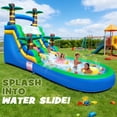 Chantmo Commercial Water Slide 25 ft Heavy Duty PVC Inflatable with Big ...