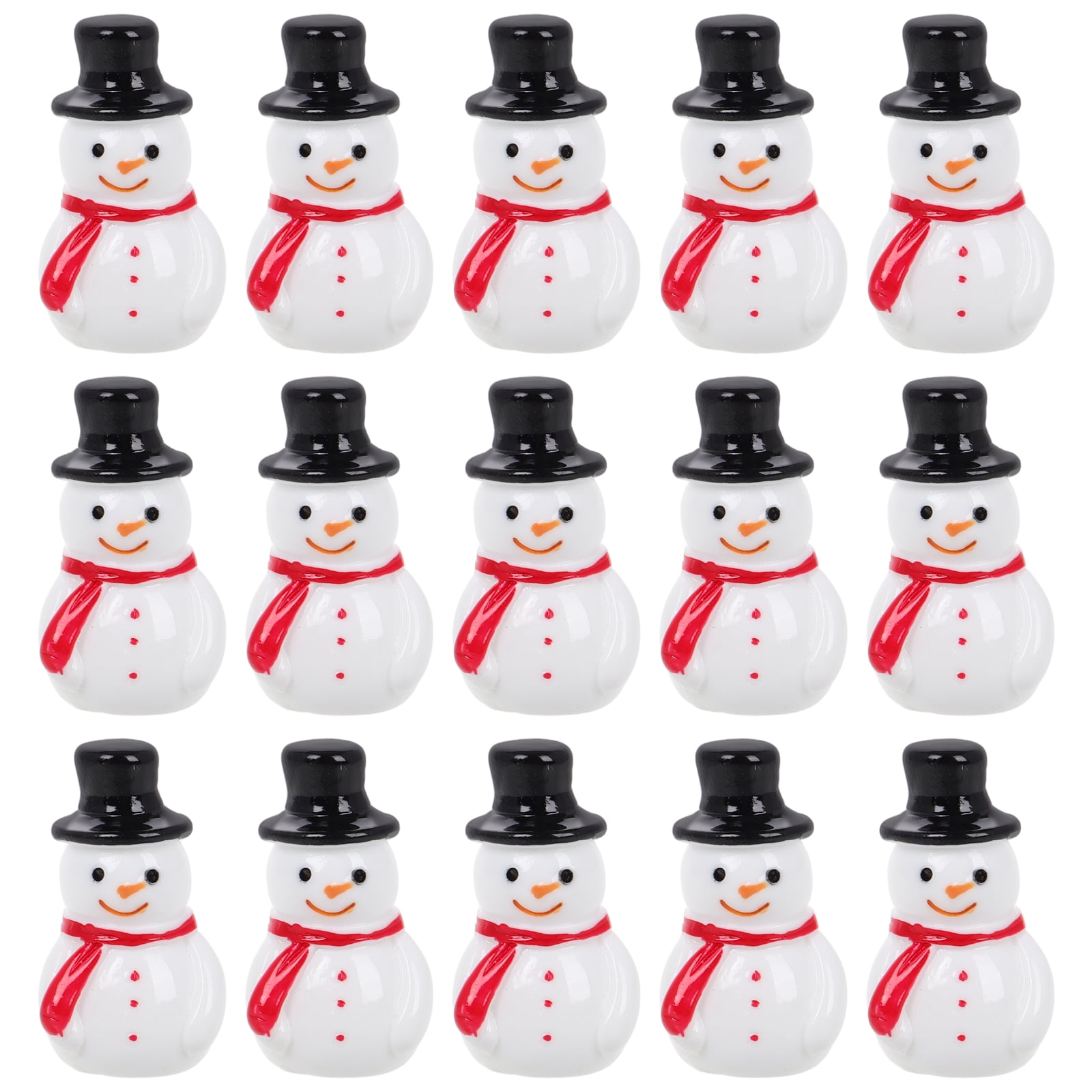 Click here for Ounona 30pcs Miniature Snowman Charms Snowman Figu... prices