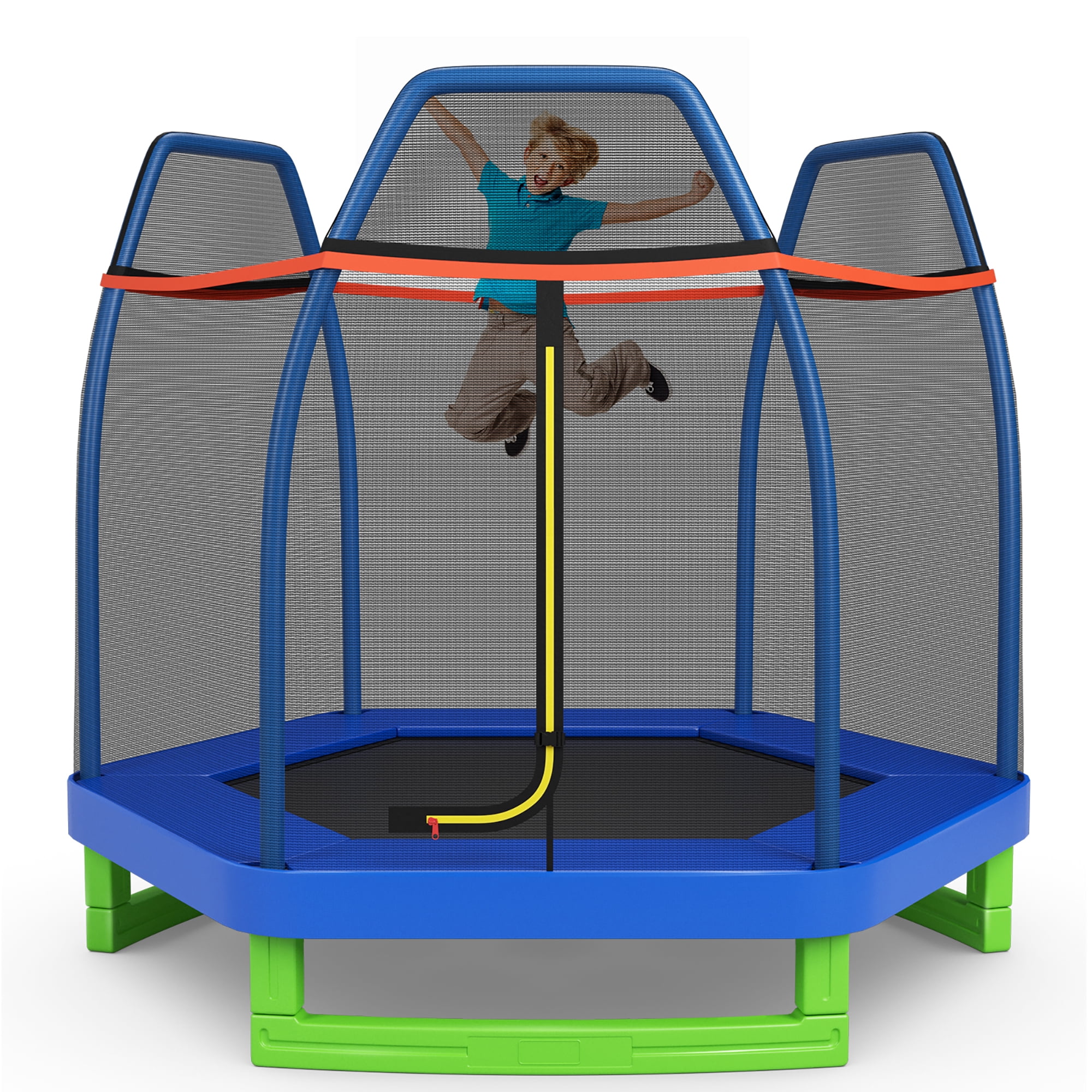 Click here for Costway 7ft Kids Trampoline Outdoor Indoor Recreat... prices