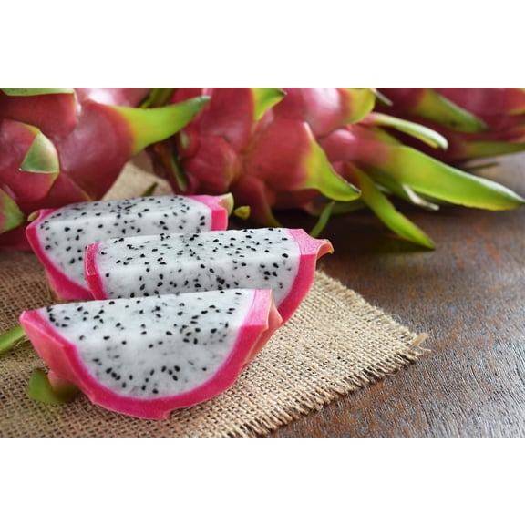 100+ Dragonfruit Seeds (Pitaya / Pitahaya / Strawberry Pear) Hylocereus ...