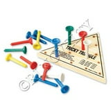 board & travel games - wooden triangle game - Walmart.com
