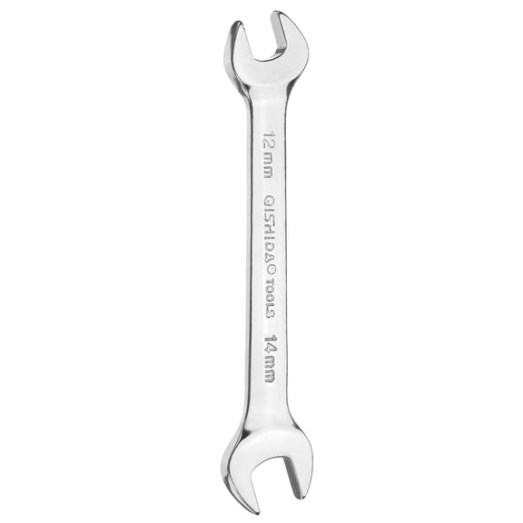 CERPXFF-Single Open End Wrench 12mm Metric 15 Degree Offset Angle U ...