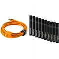 Starter Tethering Kit with 15' USB-C to USB-C Cable, Orange - Walmart.com