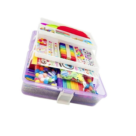 Art Supplies for Kids All in One School Home Arts Set Portable Storage ...