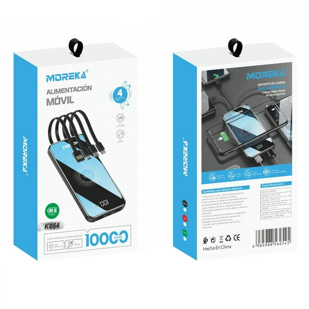 Powerbank Moreka K054 10000 mAh Tipo C V8 IP Moreka k054 10000 mah ...