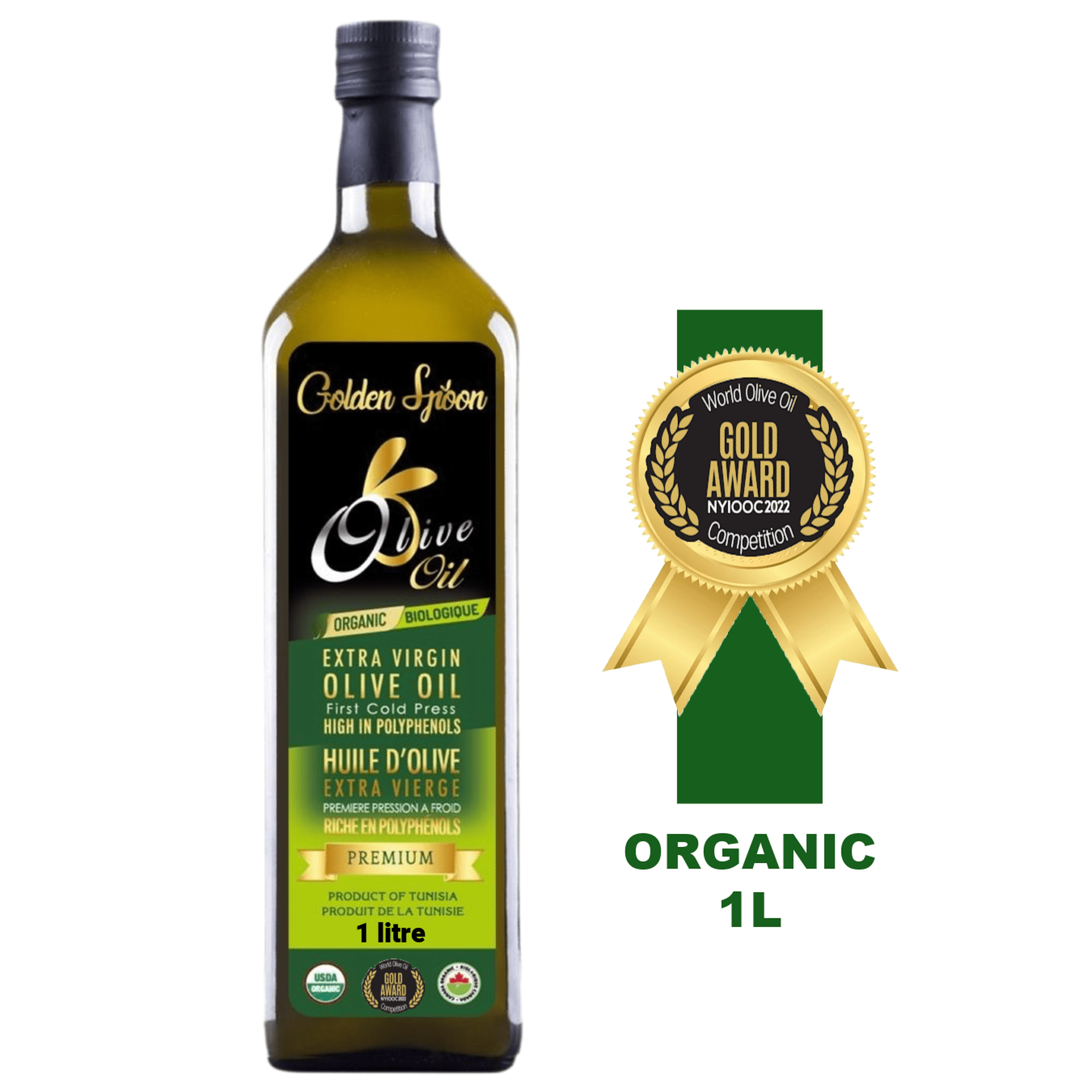 Click here for Golden Spoon Organic Extra Virgin Olive Oil 1l 1 L prices