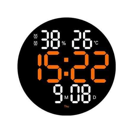 gufffrom ABS Wall Clock Replacement Decorative Light-operated Battery ...