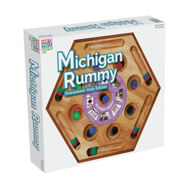 Michigan Rummy Tournament-Style Edition Board Game, by AreYouGame.com ...