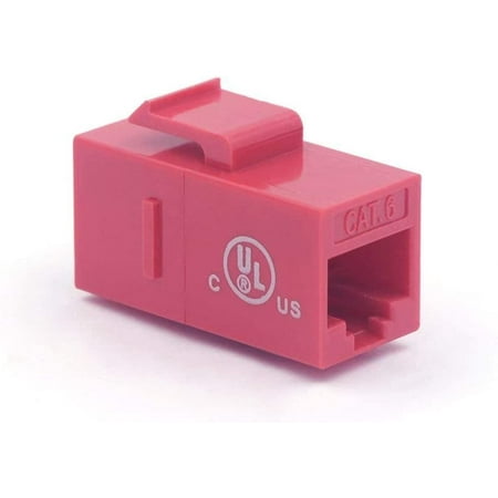 VCE Key RJ45 Coupler Cat6, Ethernet Inline Connector Female to Female 5 ...