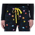Pacman Women's Super Pac-Man Arcade Game Allover Pattern Minky Plush ...