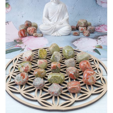 XGBB Assorted Crystals Tumbled Stones Bulk Set Pocket Crystal Healing ...