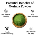 Ancient Roots Moringa Powder 100% Pure & Natural, Non-GMO, Gluten-Free ...