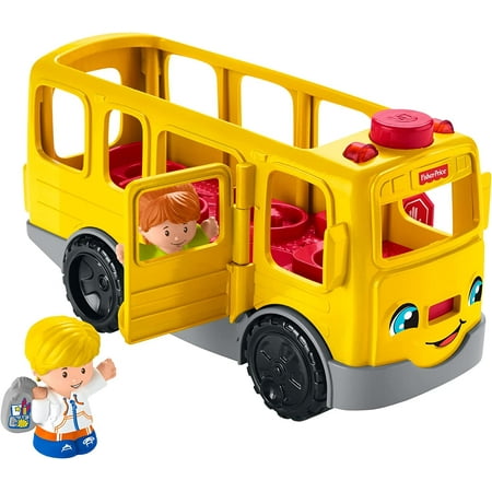 Fisher-Price Little People Big Yellow Bus English & French Edition ...