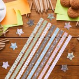 540Pcs Star Origami Papers Colored Star Paper Strips DIY Origami Stars ...