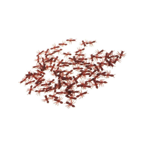 100 Piece Plastic Fake Ants Model Figure Set Kids Party Favor Toy Party ...