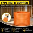 ZAZFO 50ft 10/2 Electrical Wire,10 AWG 2 Conductors with Ground Wire ...