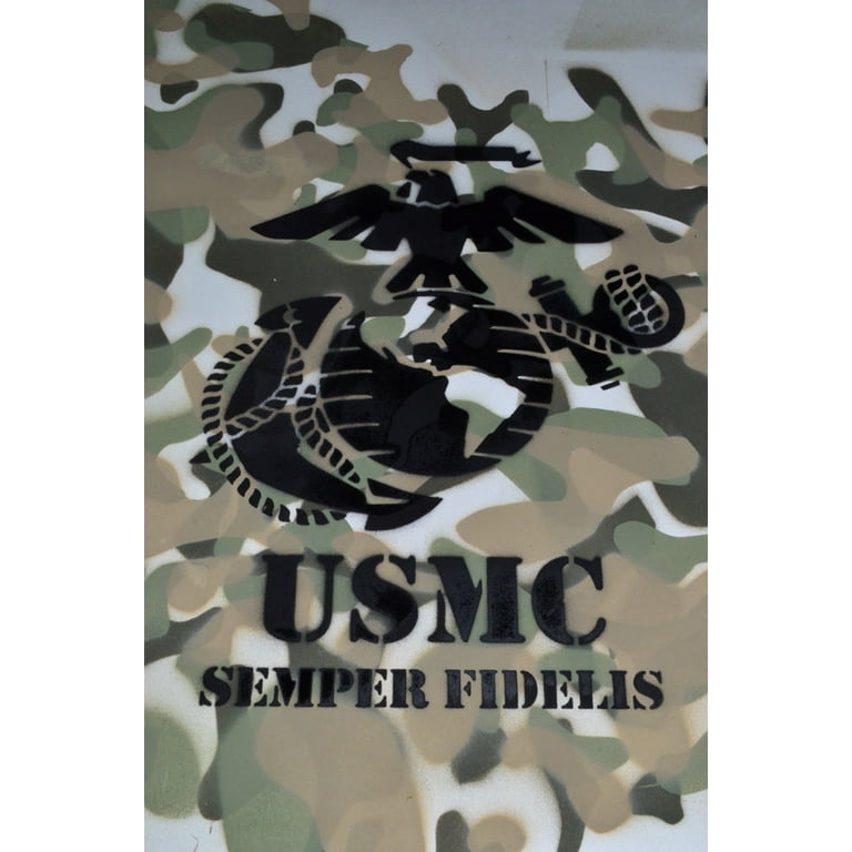 Usmc Stencil Font