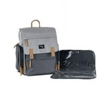 iPack Infant Unisex Carry All Backpack, Gray, 13" x 11.4" x 6.3 ...