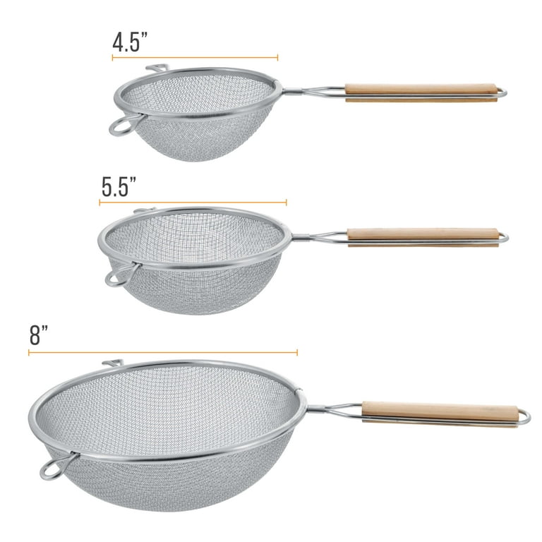 Kitchen Strainers Fine Mesh