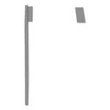 Alera Open Office Series O-Leg Return Base, Fully Adjustable, 23 5/8" x ...