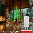 Christmas LED Spiral Tree Lights 5ft, Green and Red Dual Spiral Tree ...