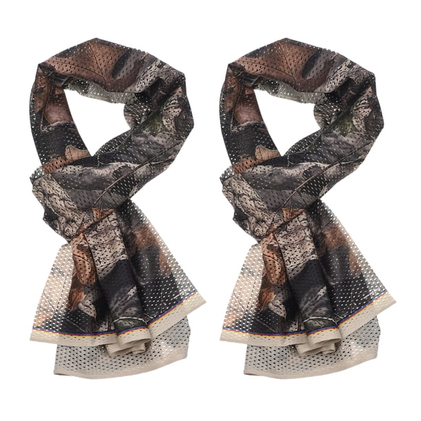 Uxcell 63"x20" Camouflage Netting Mesh Net Camo Scarf Veil Desert Mesh ...