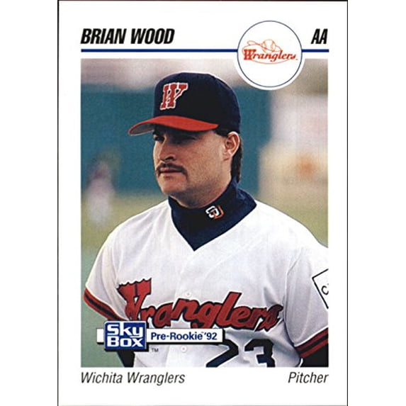 1992 SkyBox AA #288 Brian Wood Baseball Trading Card - Walmart.com