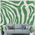Chilfamy Sage Green Tapestry Aesthetic Vintage Swirl Tapestry Wall ...
