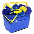 Michelin 11-Piece Car Wash Kit, Bucket, Chenille Mitt, XL Absorbent ...