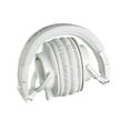 Audio-Technica ATH-M50x Professional Monitor Headphones - White ...