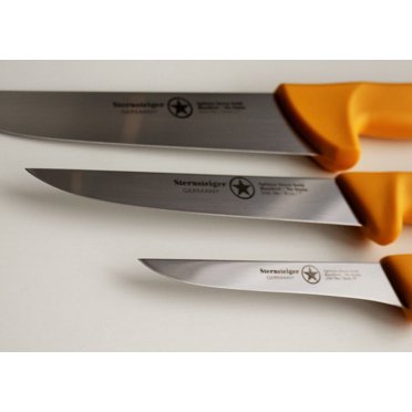 Maxam Slitzer Germany 7pc Professional Kitchen Cutlery Set with ...