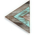 J JACKCUBE DESIGN Rustic Wood Chevron Arrows Farmhouse wall dcor ...