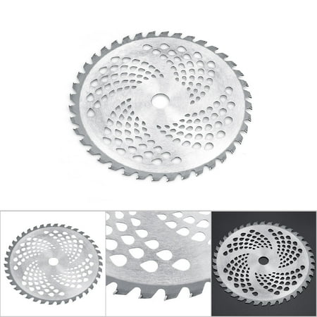 Brush Cutter Blade 40T Hard Steel Cutting Blade Brush Cutter Grass ...