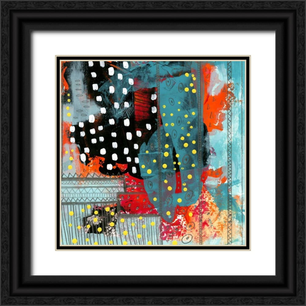 Ogren, Sarah 15x15 Black Ornate Wood Framed with Double Matting Museum ...