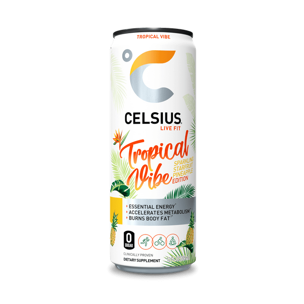 CELSIUS Tropical Vibe - Walmart.com