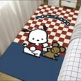 Cartoon Sanrio Carpet Kawaii Pochacco Lounge Rug Anime Kids Bedroom ...