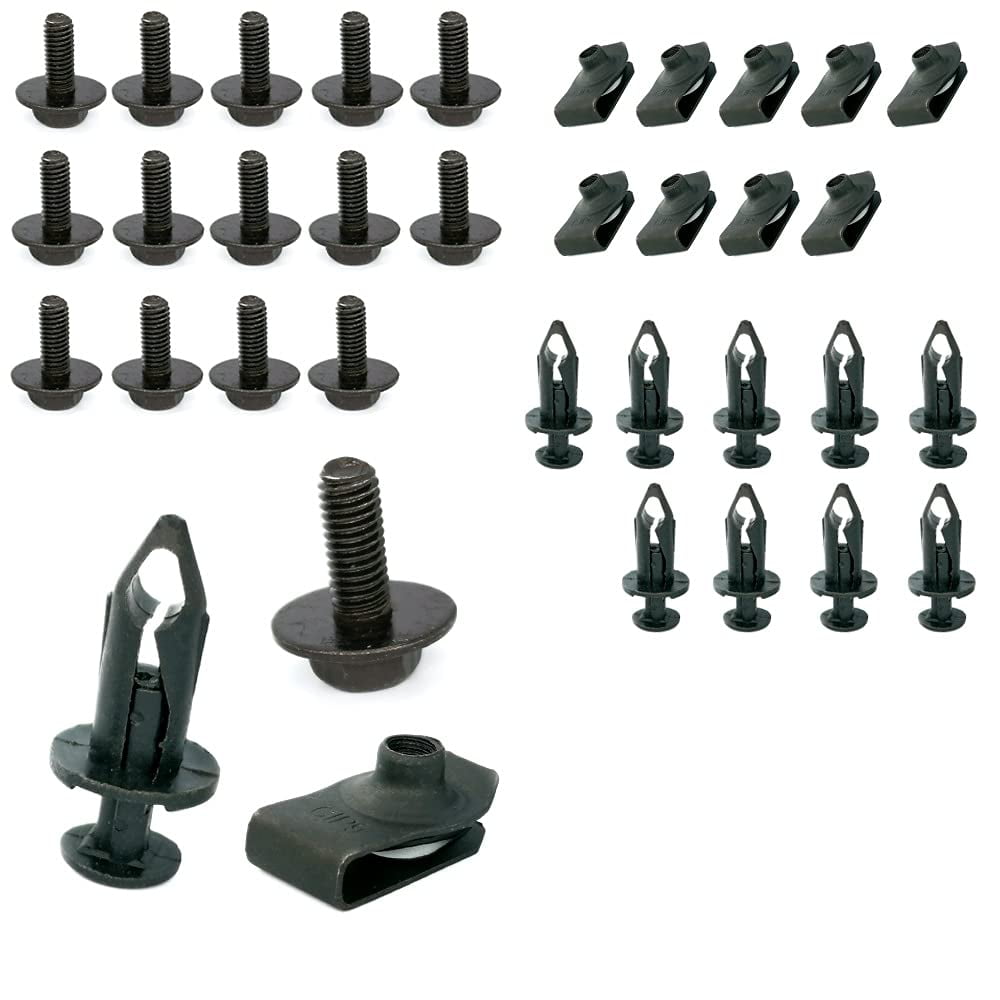 Mean Mug Auto 6915-6119A 35x Engine Under Cover Body Bolts Splash ...