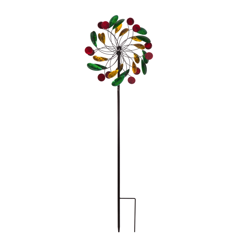 Wind Spinner Topper, Multicolor Leaves - Walmart.com