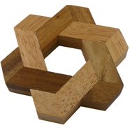 Wooden Puzzle Fidget (2-Pack) - Walmart.com