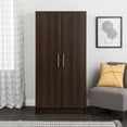 Prepac Elite 32" Wardrobe Cabinet, Espresso - Walmart.com