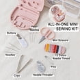 12 Pack Mini Sewing Kits, Compact Travel Emergency Sewing Set with ...