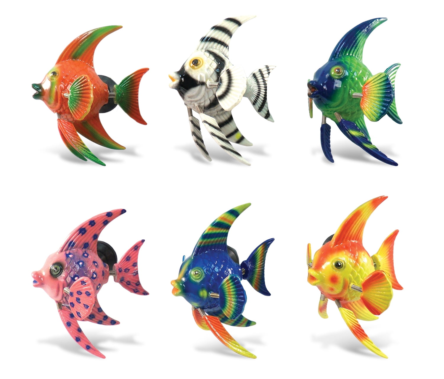CoTa Global Angelfish Refrigerator Bobble Magnets Set of 6 - Assorted ...
