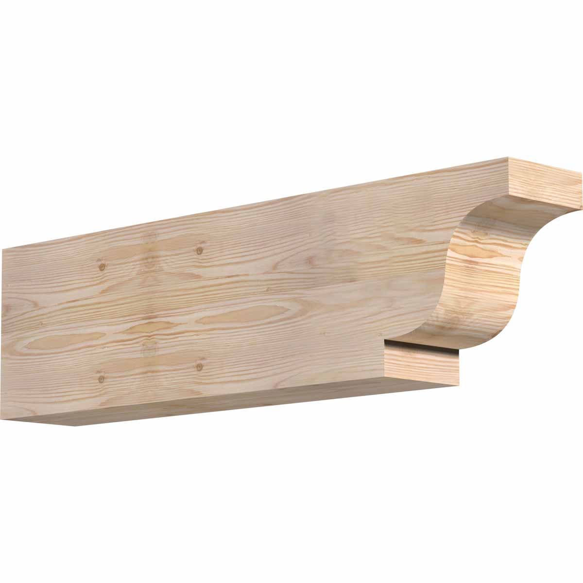 5 1/2"W x 10"H x 36"L Newport Smooth Rafter Tail, Douglas Fir - Walmart.com