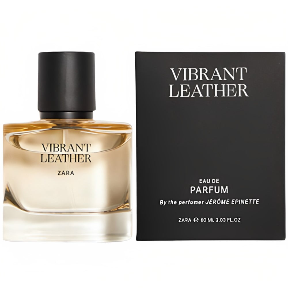 Zara Vibrant Leather Cologne for Men EDP Eau De Parfum 60 ML (2.03 FL ...