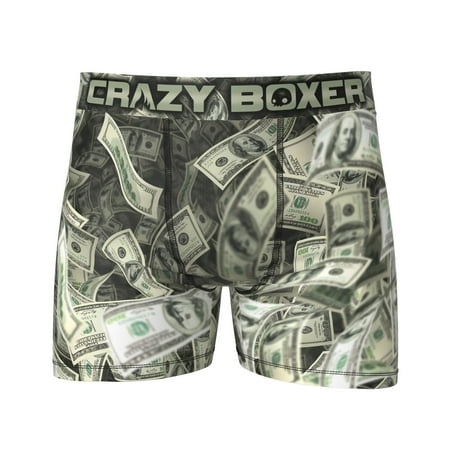 Crazy Boxer Cash Money Print Boxer Briefs-Small | Walmart Canada